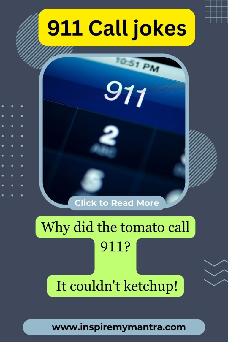200+ 911 Call Jokes - When Crisis Meets Comedy