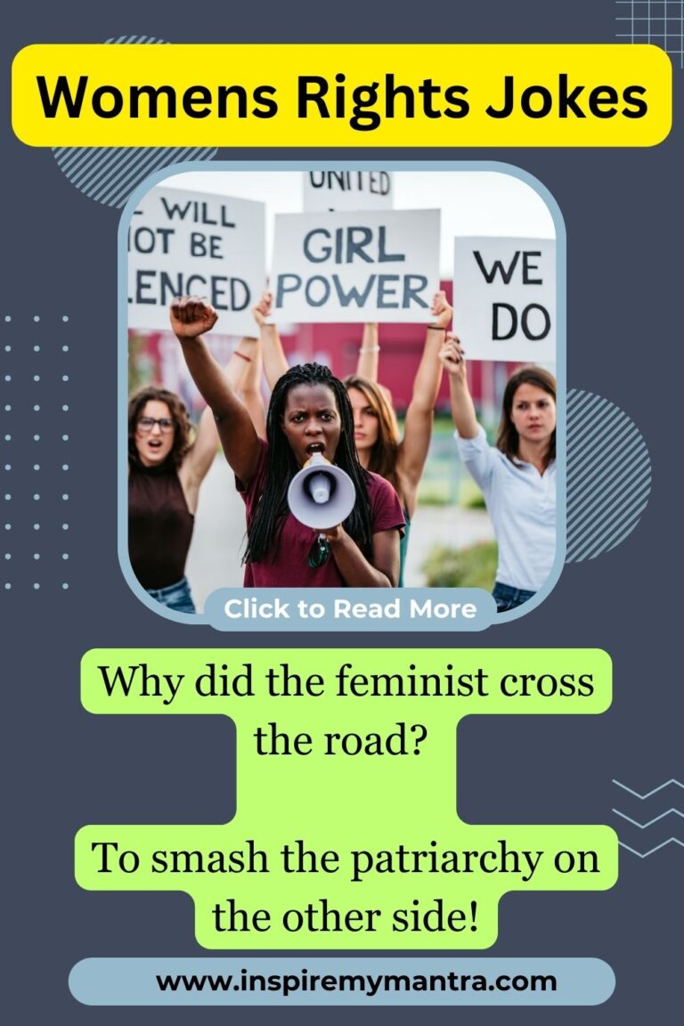 250+ Women's Rights Jokes - Chuckles with a Message