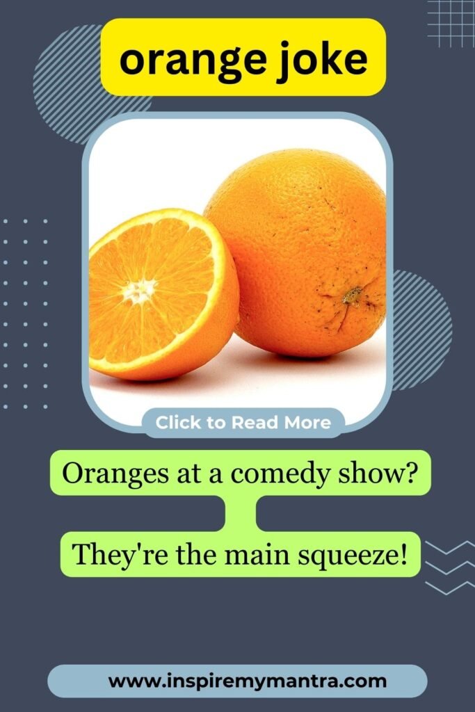 150+ Orange Joke - Fresh Puns for Citrus Lovers