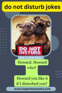 150+ Do Not Disturb Jokes - Laughter Behind Closed Doors