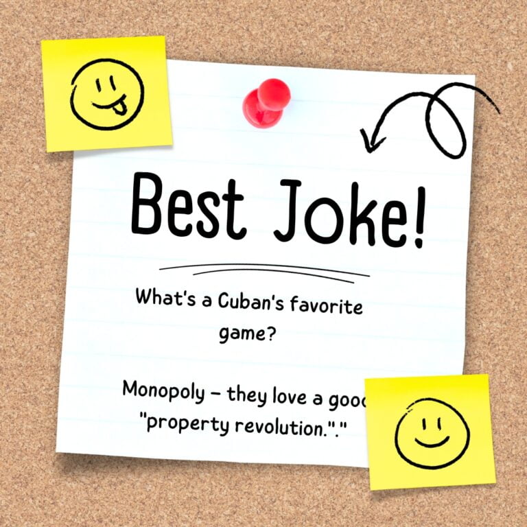 150+ Cuban Jokes - A Taste of Cuban Comedy