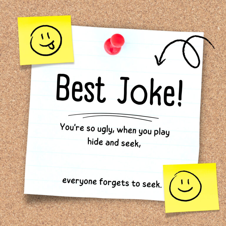 200+ Ugly Jokes - Side-Splitting Humor for All