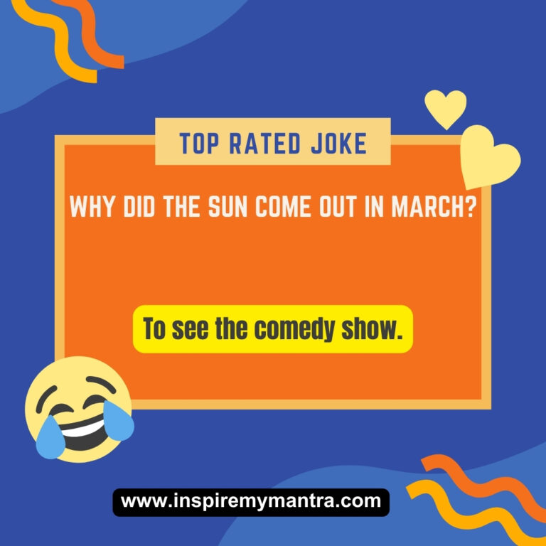 150+ March Jokes - Laughter to Spring Forward!