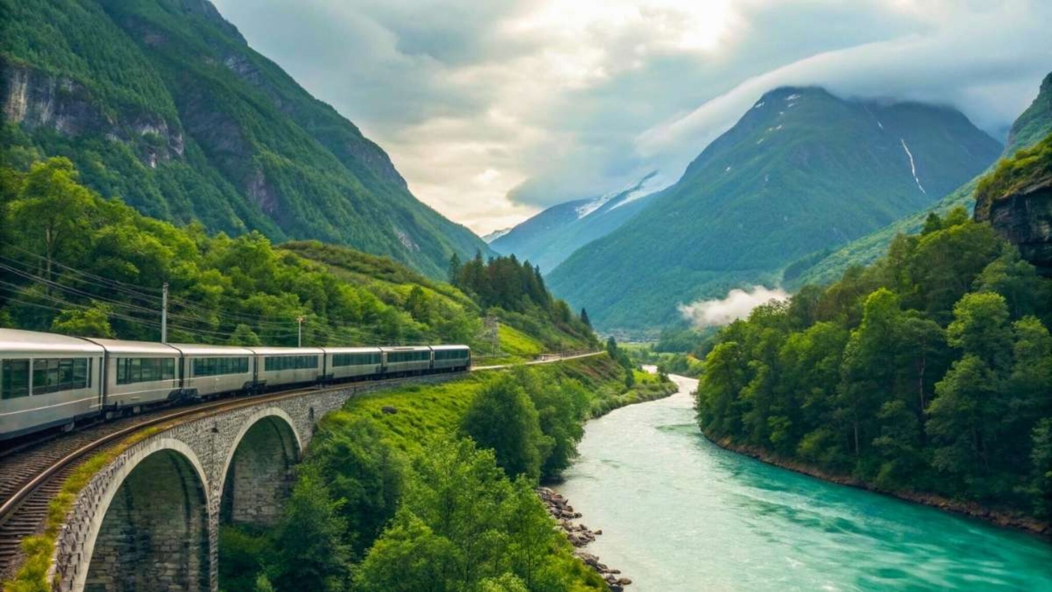 10 Countries with the Most Breathtaking Train Journeys: Scenic Routes ...