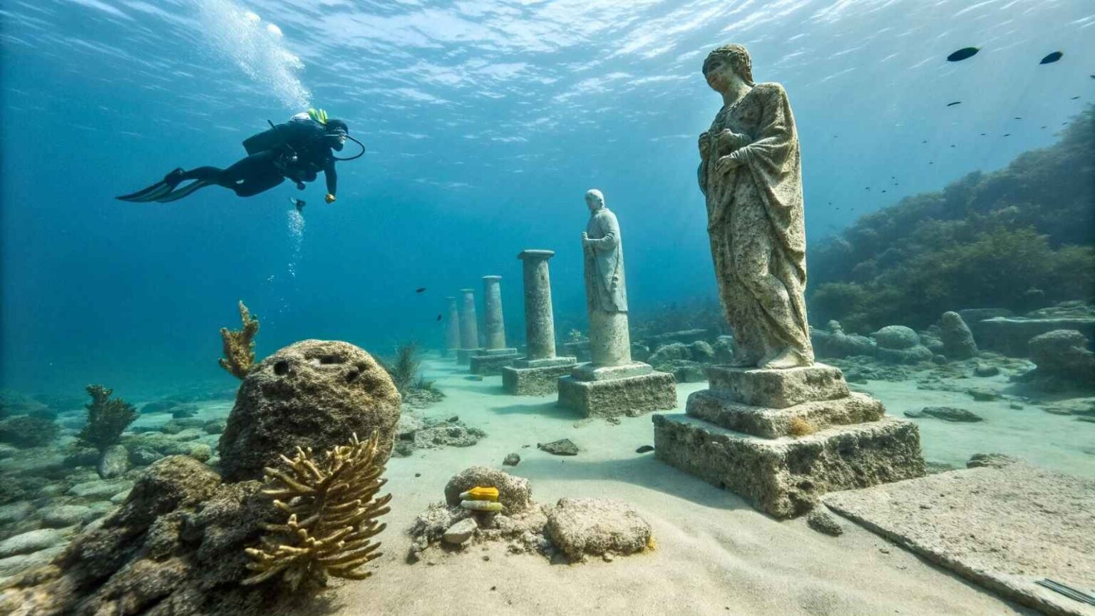 13 Underwater Cities You Can Actually Explore: Diving Into Lost ...